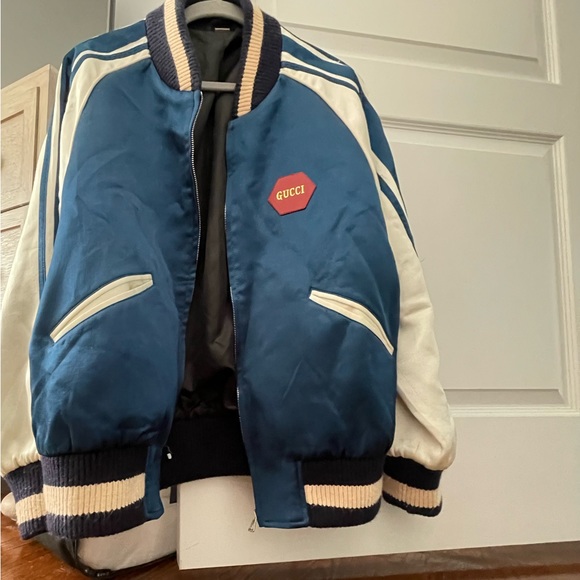 Gucci | Jackets & Coats | Gucci Music Is Mine Bomber Jacket Size S ...